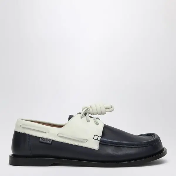 Loewe Campo Boat Shoe - Blue
