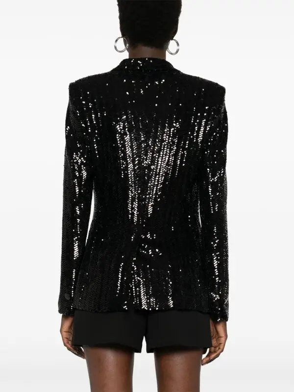 Tagliatore Sequined Double-breasted Blazer