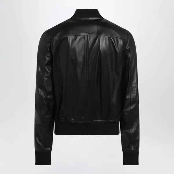 Rick Owens Bauhaus Flight Leather Jacket