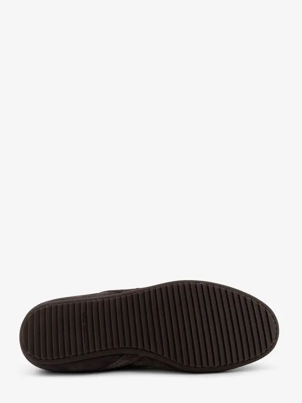 Rick Owens Minimal Nylon And Suede Sneakers - Multicolor