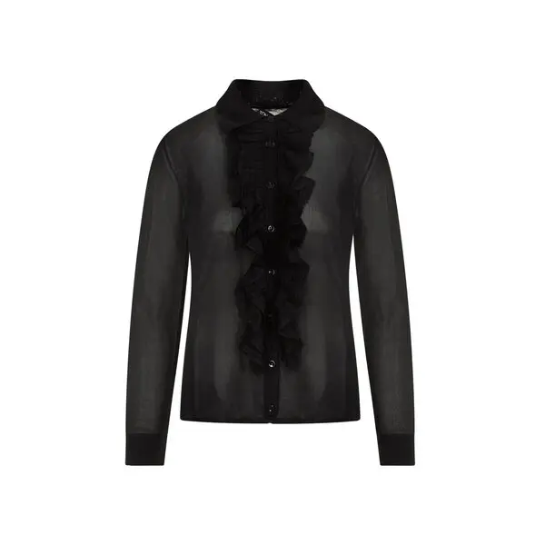 TOM FORD Viscose Ruffle Shirt