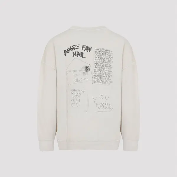 Our Legacy Slack" Oversized Sweatshirt With Graphic Prints