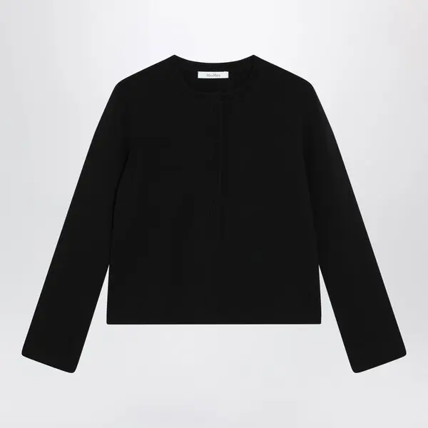 Max Mara Viscose-blend Cardigan - Black