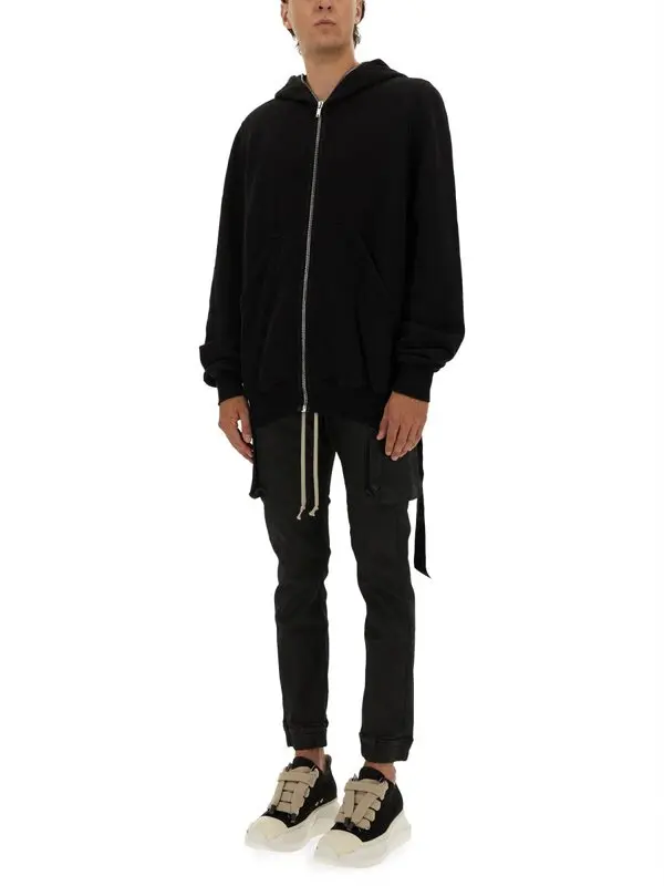 Rick Owens Jumbo Gimp Hoodie - Black