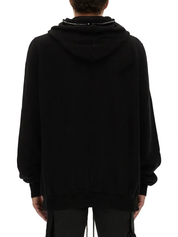 Rick Owens Jumbo Gimp Hoodie - Black