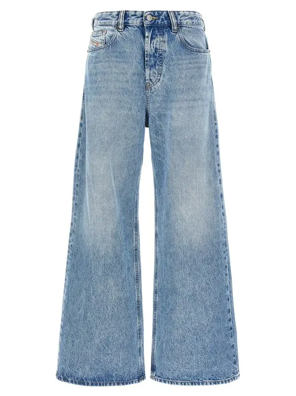 DIESEL® 1996 D-sire Low-rise Wide-leg Jeans - Blue