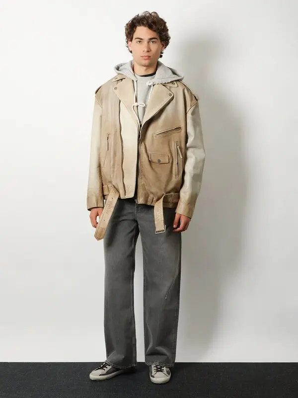 GOLDEN GOOSE Grey Cotton Sweatshirt