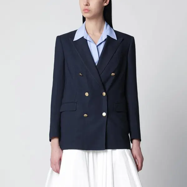 Tagliatore Navy Double-breasted Jacket