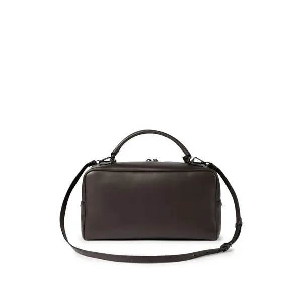 Brunello Cucinelli Leather Tote Bag - Brown