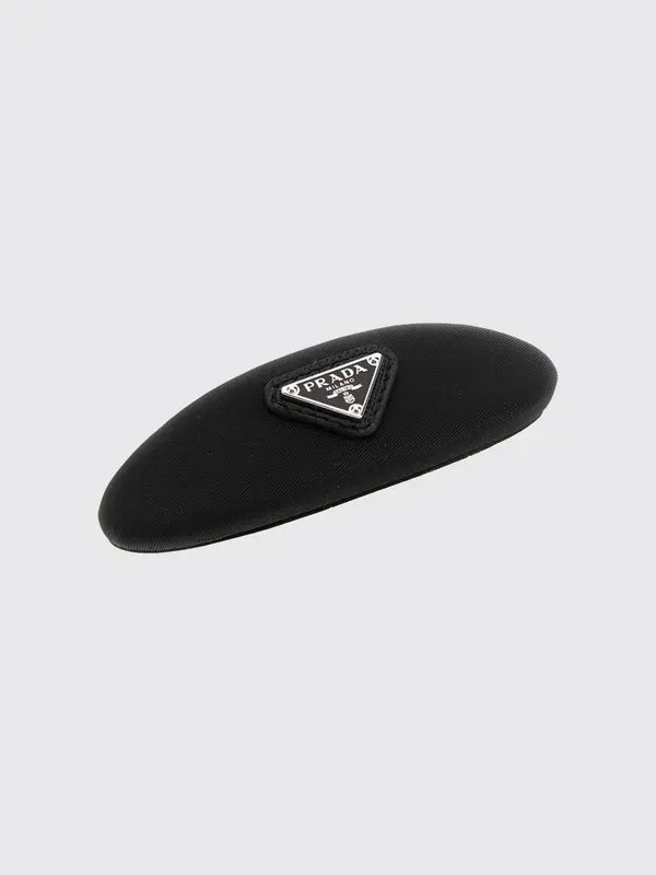 Prada Fabric Hair Accessory - Black