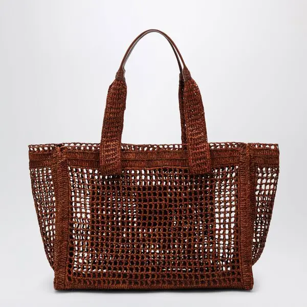 Chloé East-west Summer Raffia Tote Bag - Brown