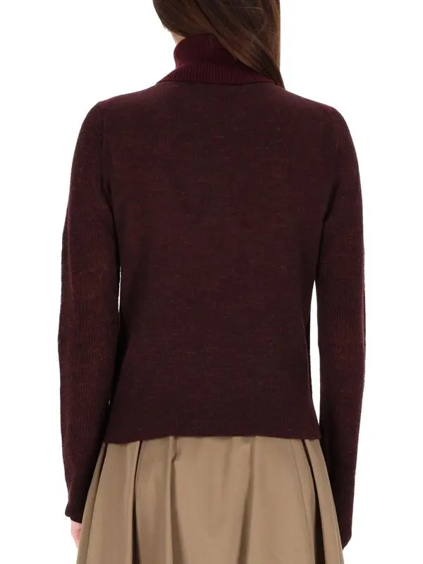 Burberry Wool Blend Turtleneck Pullover