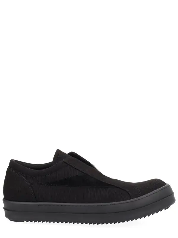 Rick Owens Laceless Vintage Sneakers - Black