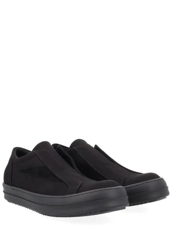Rick Owens Laceless Vintage Sneakers - Black