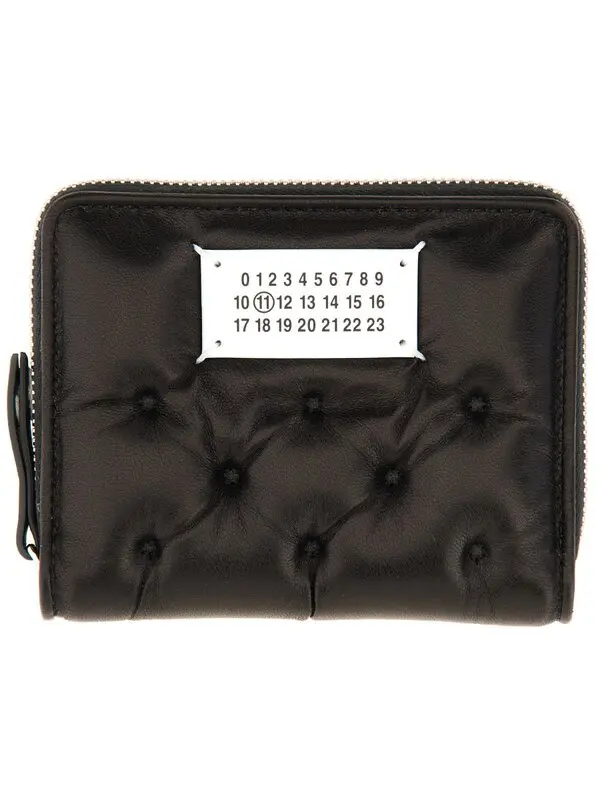 MAISON MARGIELA Zipper Around Wallet - Black
