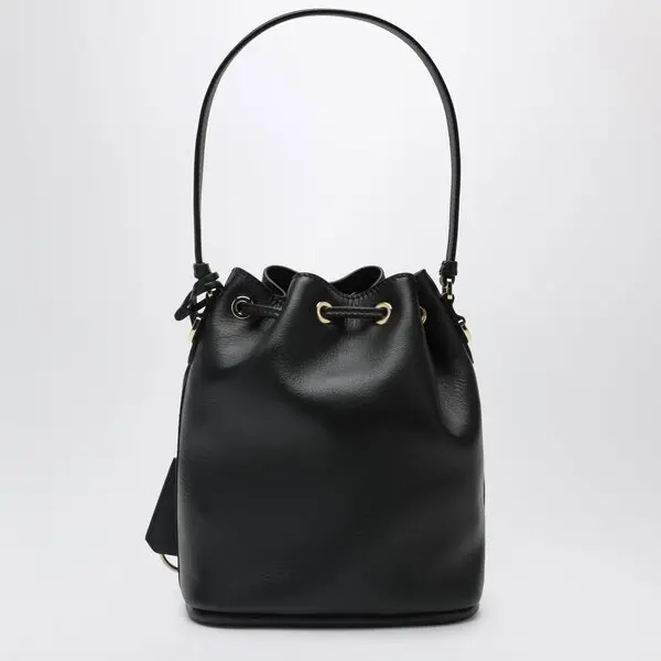 Prada Re-edition 1978 Leather Bucket Bag - Black