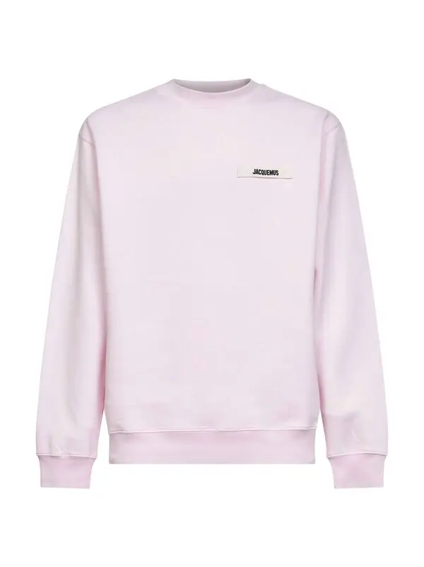 Jacquemus Organic Cotton Fleece Sweatshirt - Multicolor
