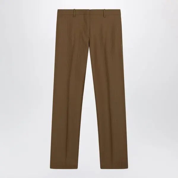 Burberry Wool And Mohair Trousers