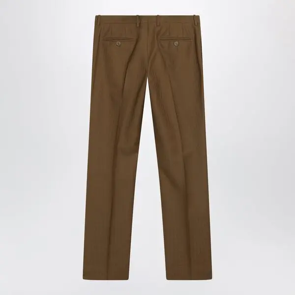 Burberry Wool And Mohair Trousers