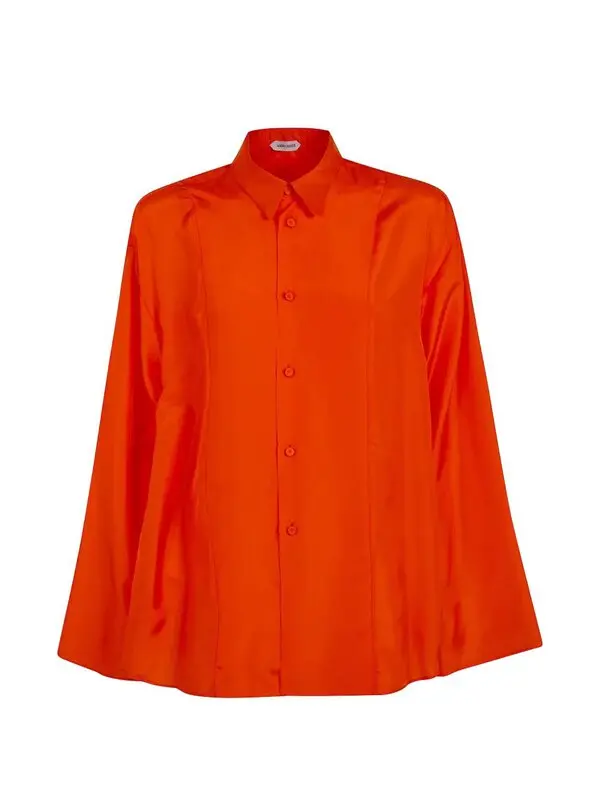 Alberta Ferretti Oversized Silk Shirt