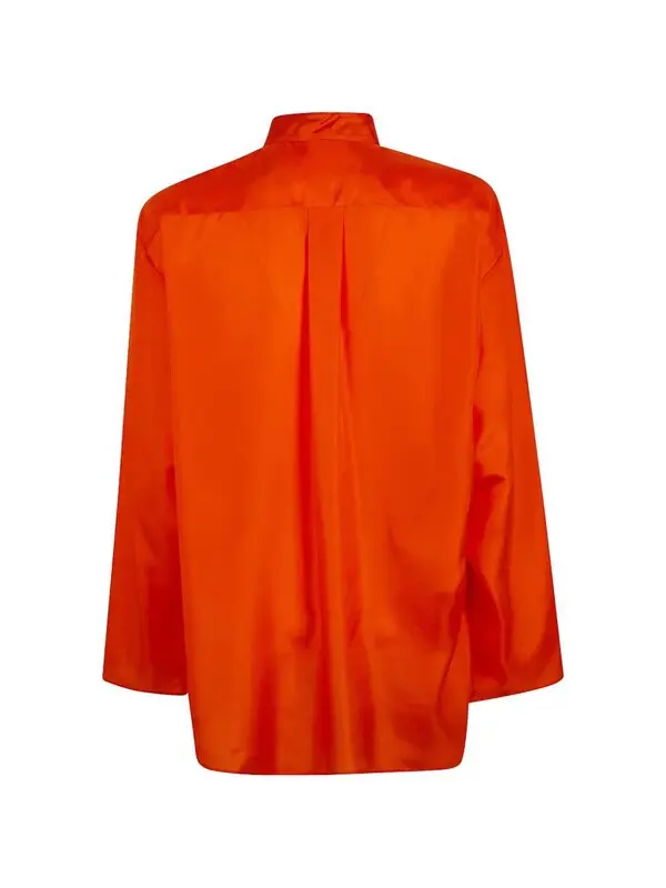 Alberta Ferretti Oversized Silk Shirt