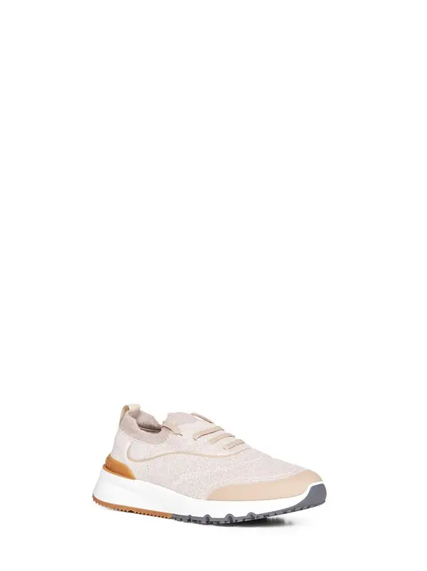 Brunello Cucinelli Techno Cotton Knit Runners