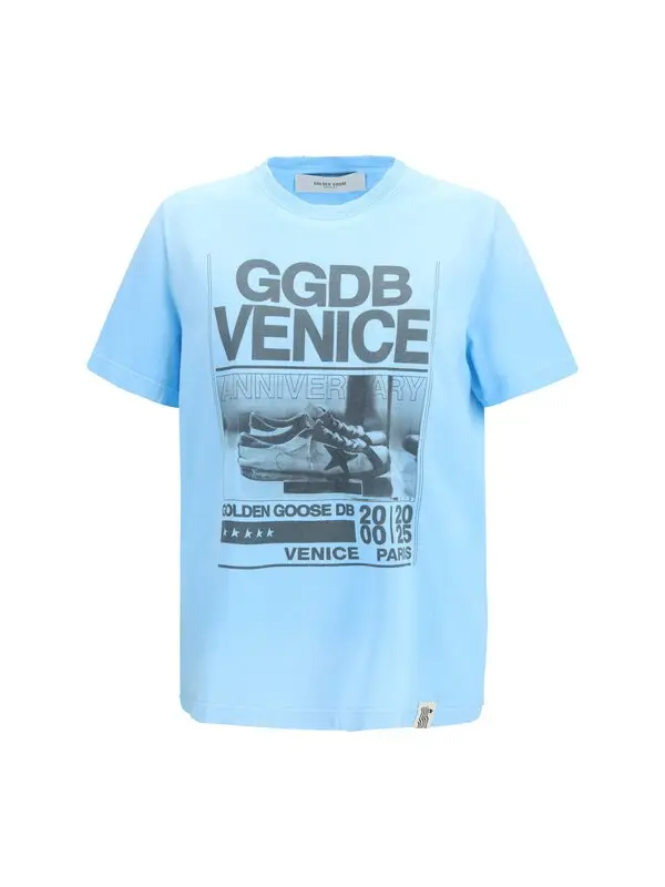 GOLDEN GOOSE Cotton Printed T-shirt