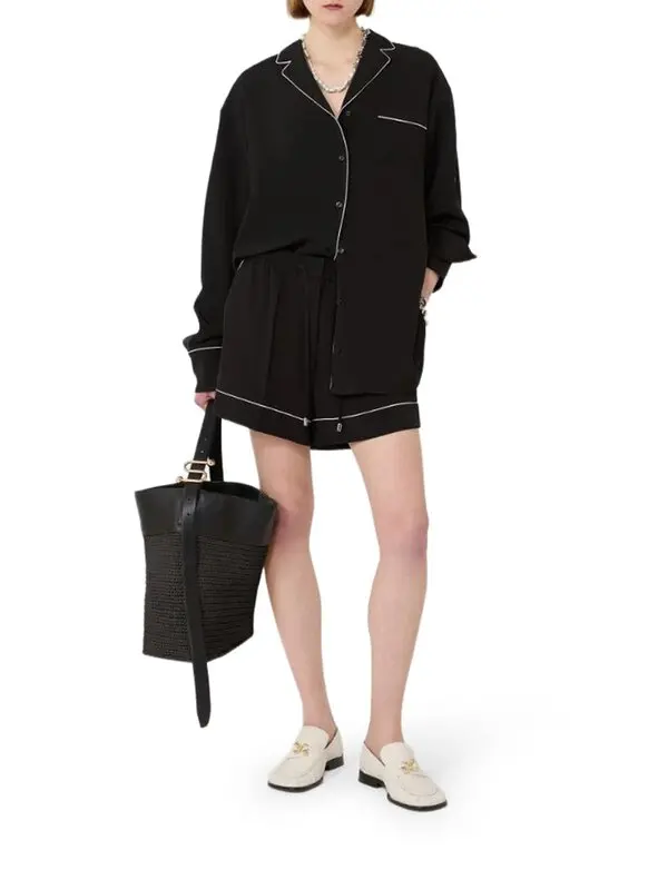 Sportmax Satin Jogger Shorts