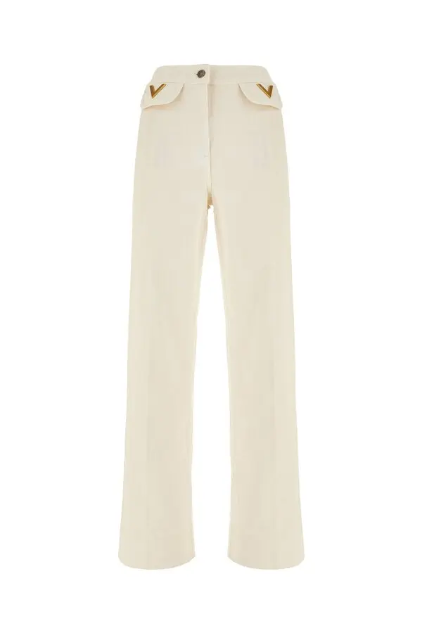 Valentino Garavani Wide Leg Trousers - Multicolor