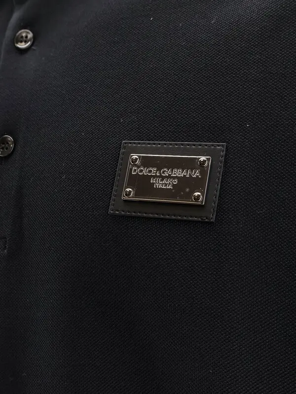 Dolce & Gabbana Cotton Polo Shirt - Multicolor