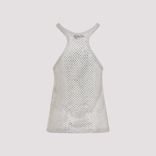 TOM FORD Lurex Knit Top With Rhinestones - Multicolor