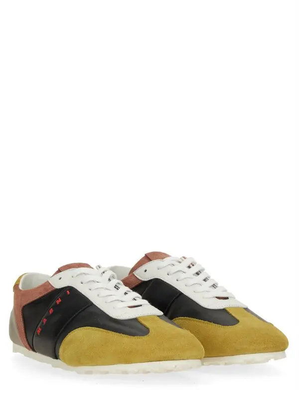 Marni Leather Sneakers - Multicolor