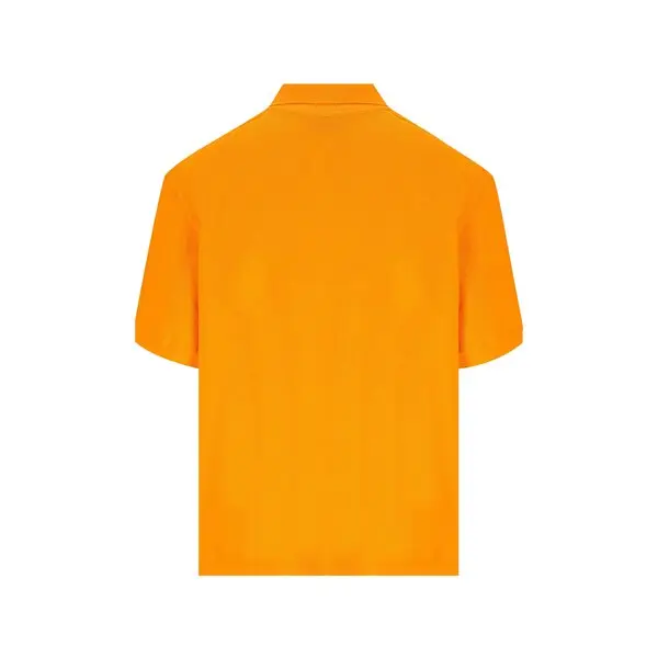 Miu Miu Cotton Piqué Polo Shirt With Embroidered Logo