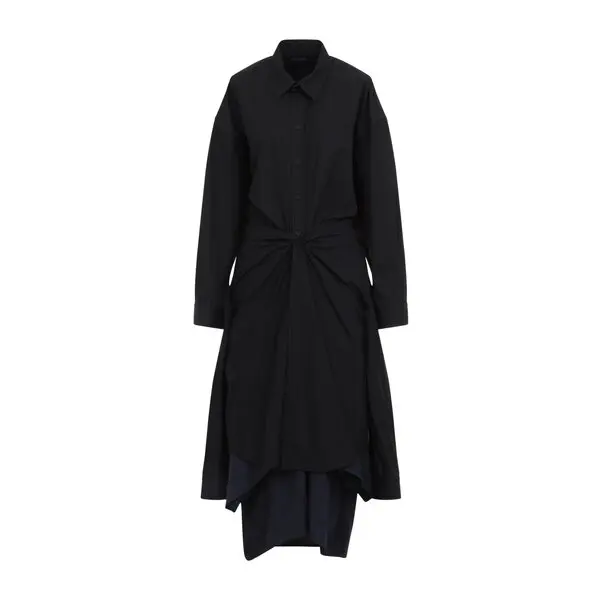 Balenciaga Maxi Patched Shirt - Black