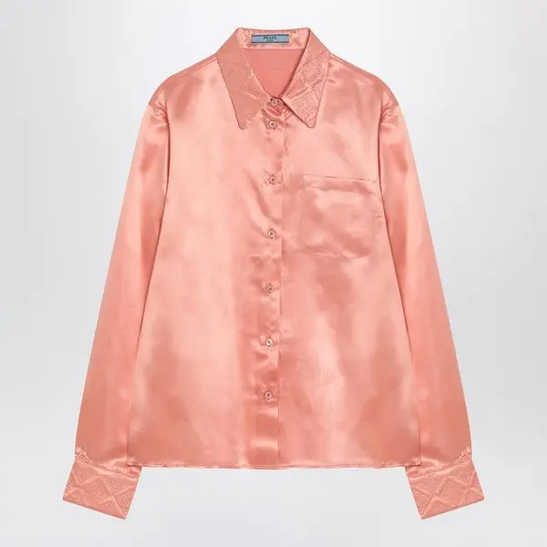 Prada Silk Blend Shirt - Multicolor