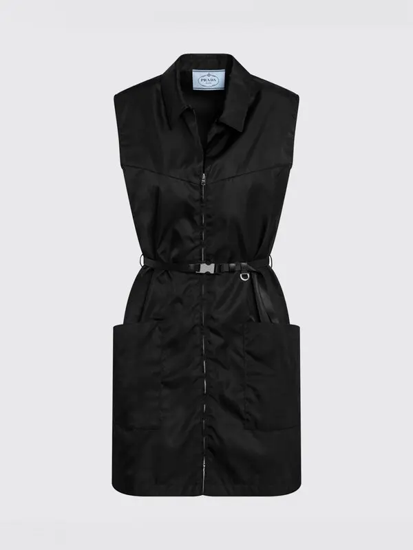 Prada Sleeveless Belted Dress