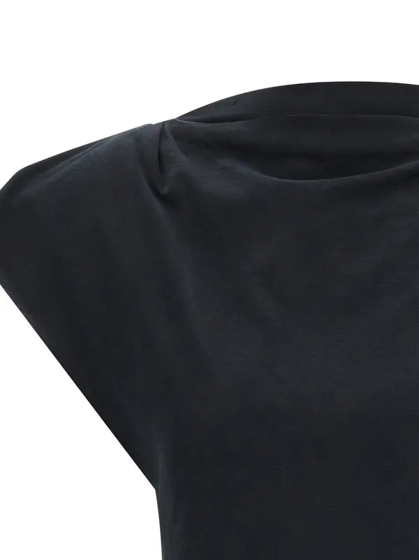 Isabel Marant Étoile Sebani Asymmetrical T-shirt - Black