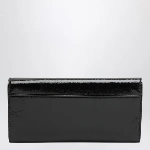 ROGER VIVIER Belle Vivier Patent Leather Wallet With Chain