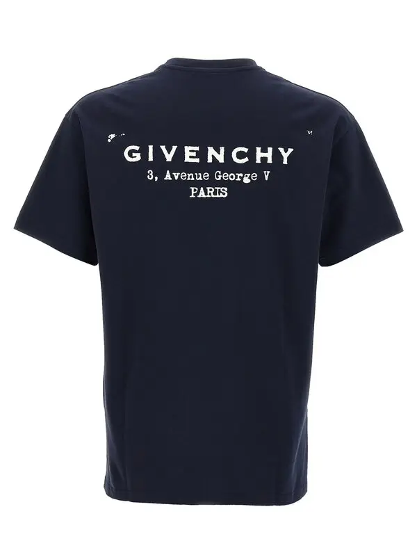 Givenchy Stamp' T-shirt - Blue