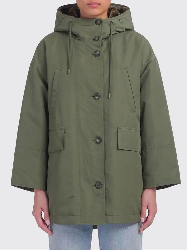 Max Mara Hooded Cotton-blend Parka