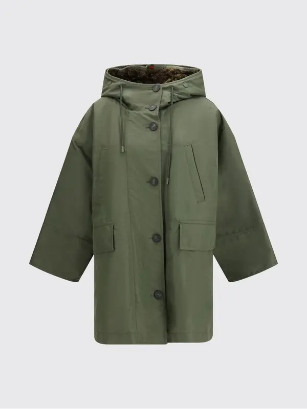 Max Mara Hooded Cotton-blend Parka