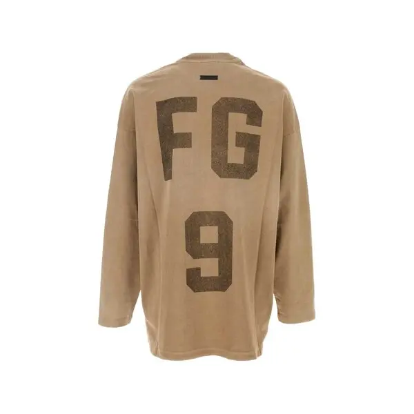 Fear Of God Long Sleeve Cotton T-shirt With Graphic Print