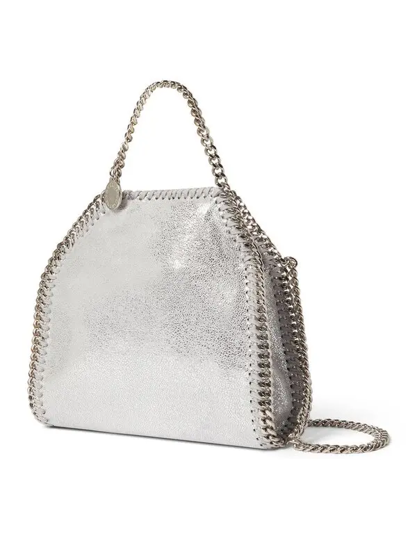 Stella McCartney Tiny Falabella Tote Bag - Silver
