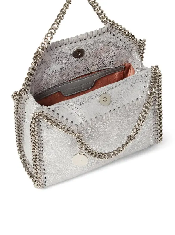 Stella McCartney Tiny Falabella Tote Bag - Silver