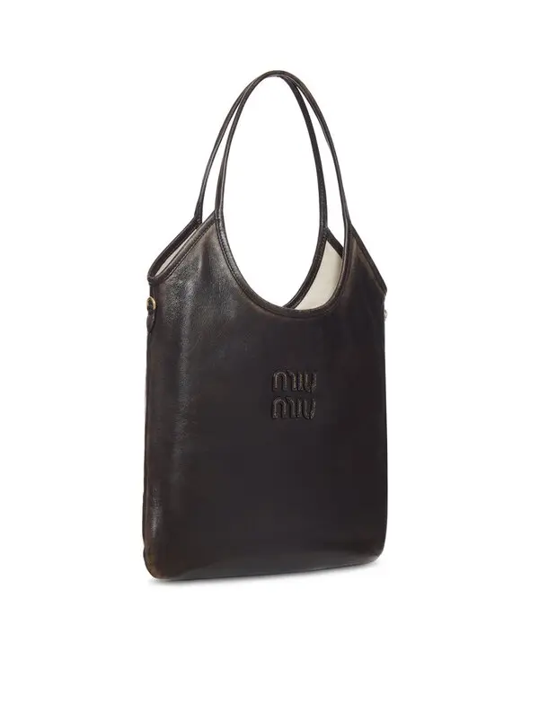 Miu Miu Leather Tote Bag - Multicolor