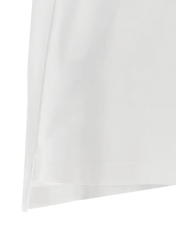 Givenchy Logo Embroidery Polo Shirt - White