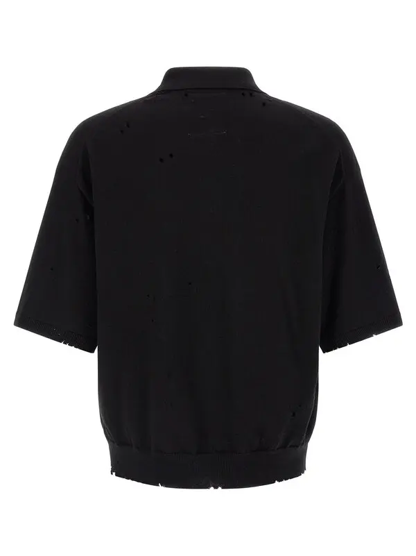 Mihara Yasuhiro Embroidery Polo Shirt