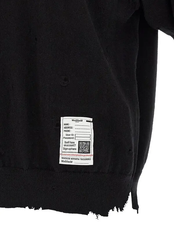 Mihara Yasuhiro Embroidery Polo Shirt