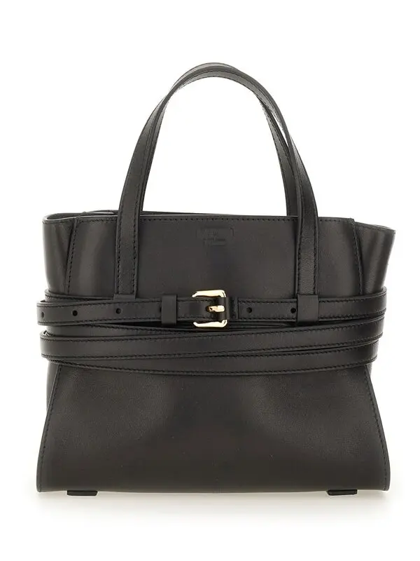 Moschino Tie Me Bag Small - Black