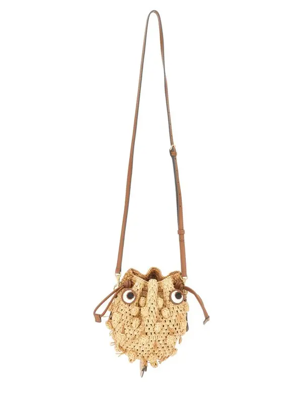 ANYA HINDMARCH Blowfish Shoulder Bag - Cream